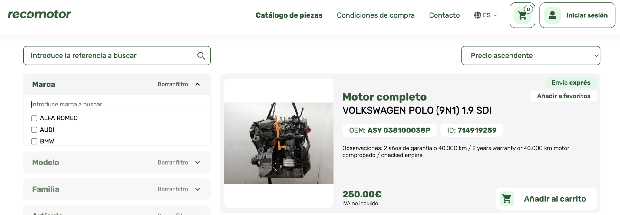 Compra en recomotor, mejor precio y garantía